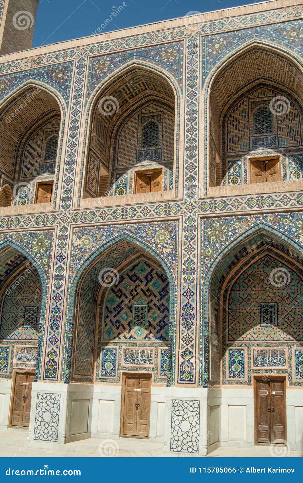 The Architecture of Ancient Samarkand Stock Photo - Image of history ...