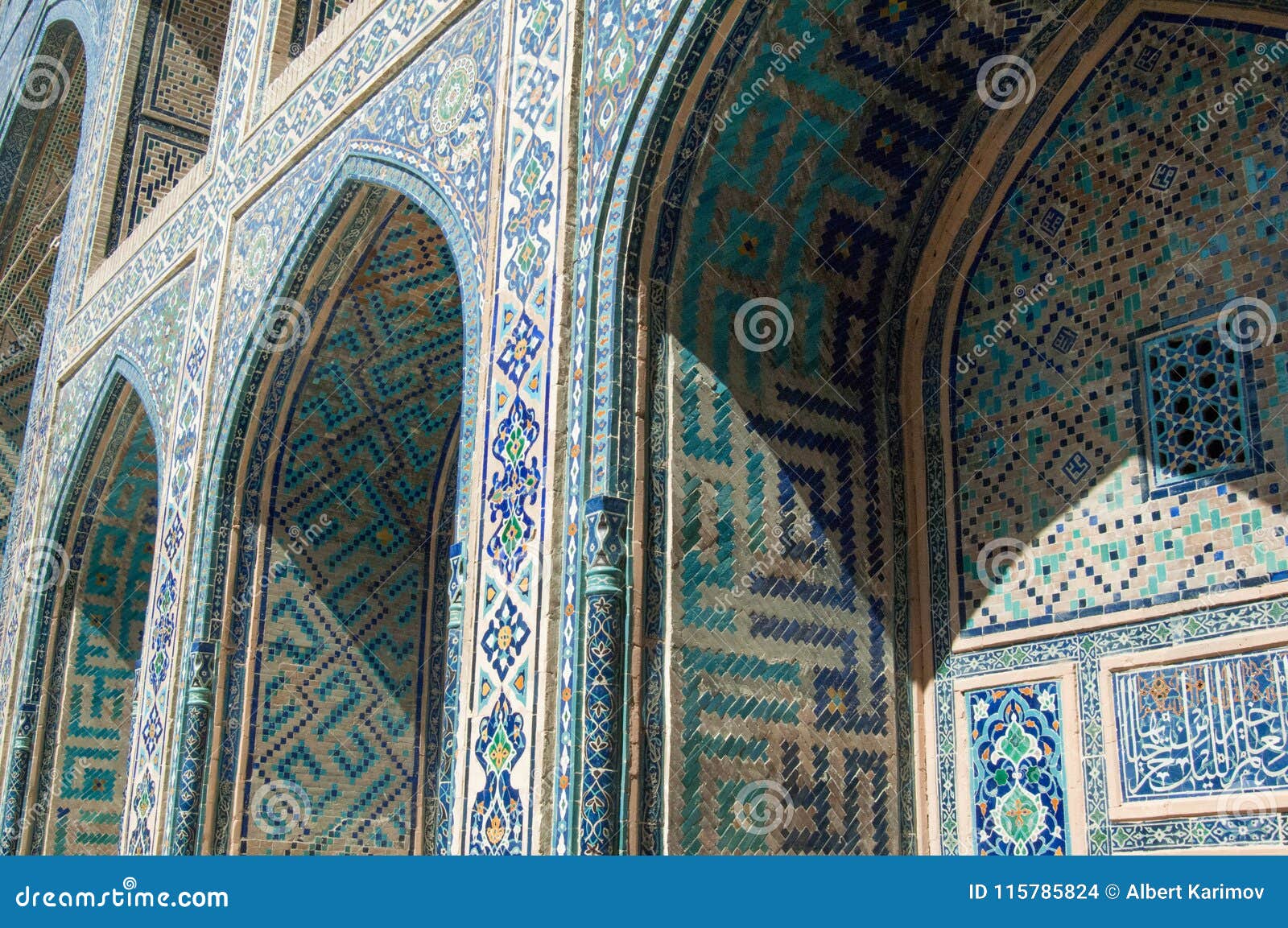The Architecture of Ancient Samarkand Stock Photo - Image of muslim ...