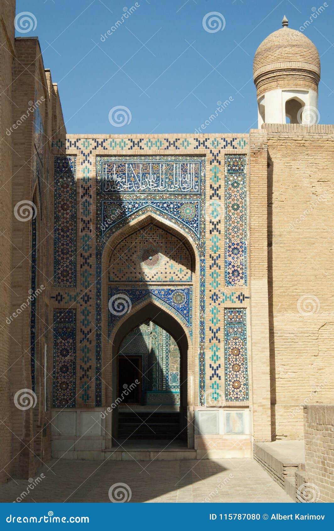 The Architecture of Ancient Samarkand Stock Photo - Image of mosque ...