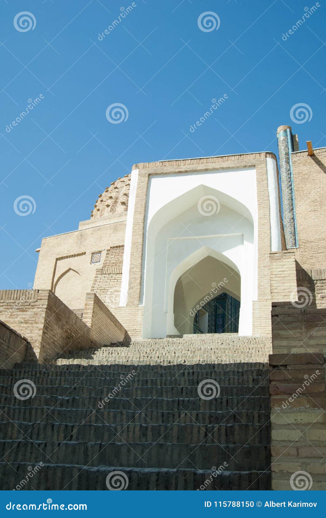 The Architecture of Ancient Samarkand Stock Photo - Image of landmark ...