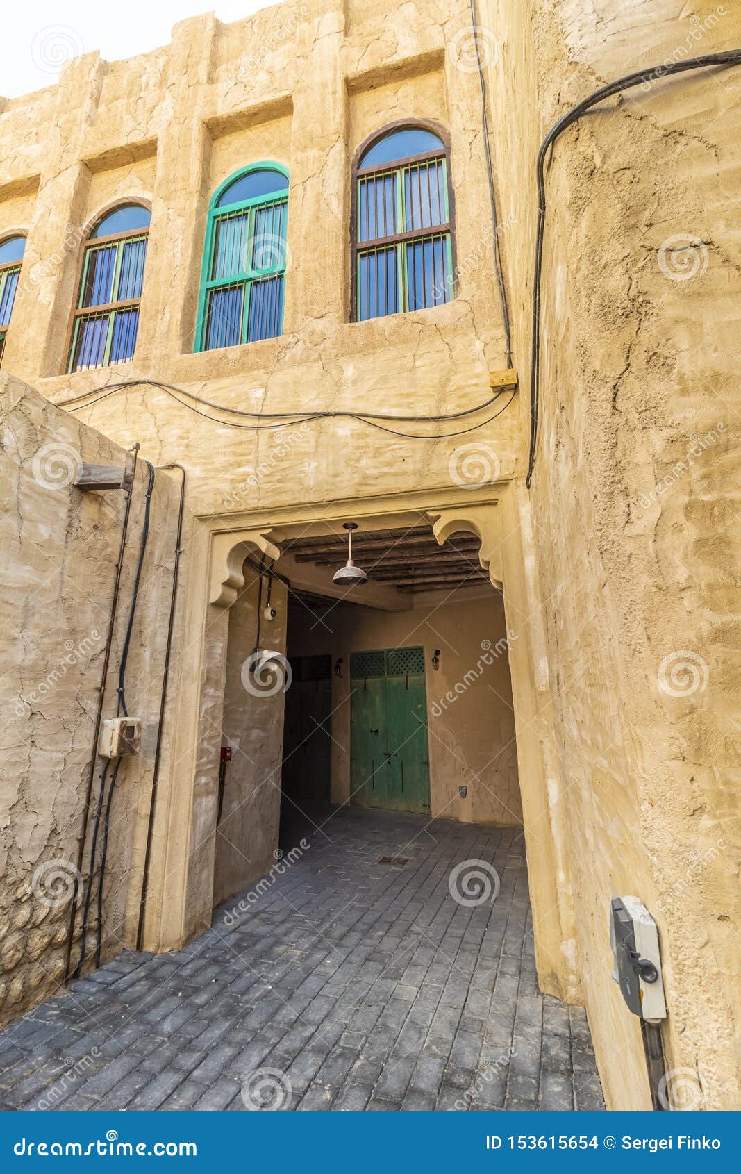 Architecture in the Arab Style Stock Photo - Image of culture, facade ...
