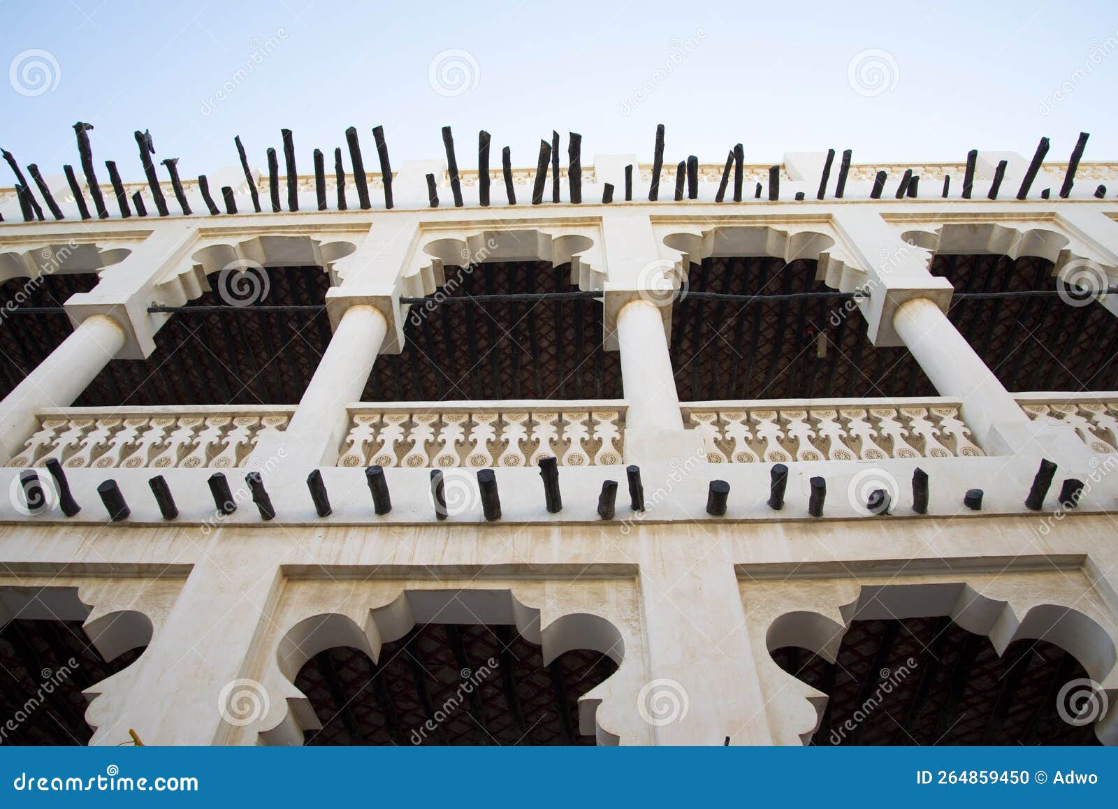 Architecture Arabe Traditionnelle Photo stock - Image du golfe, culture ...