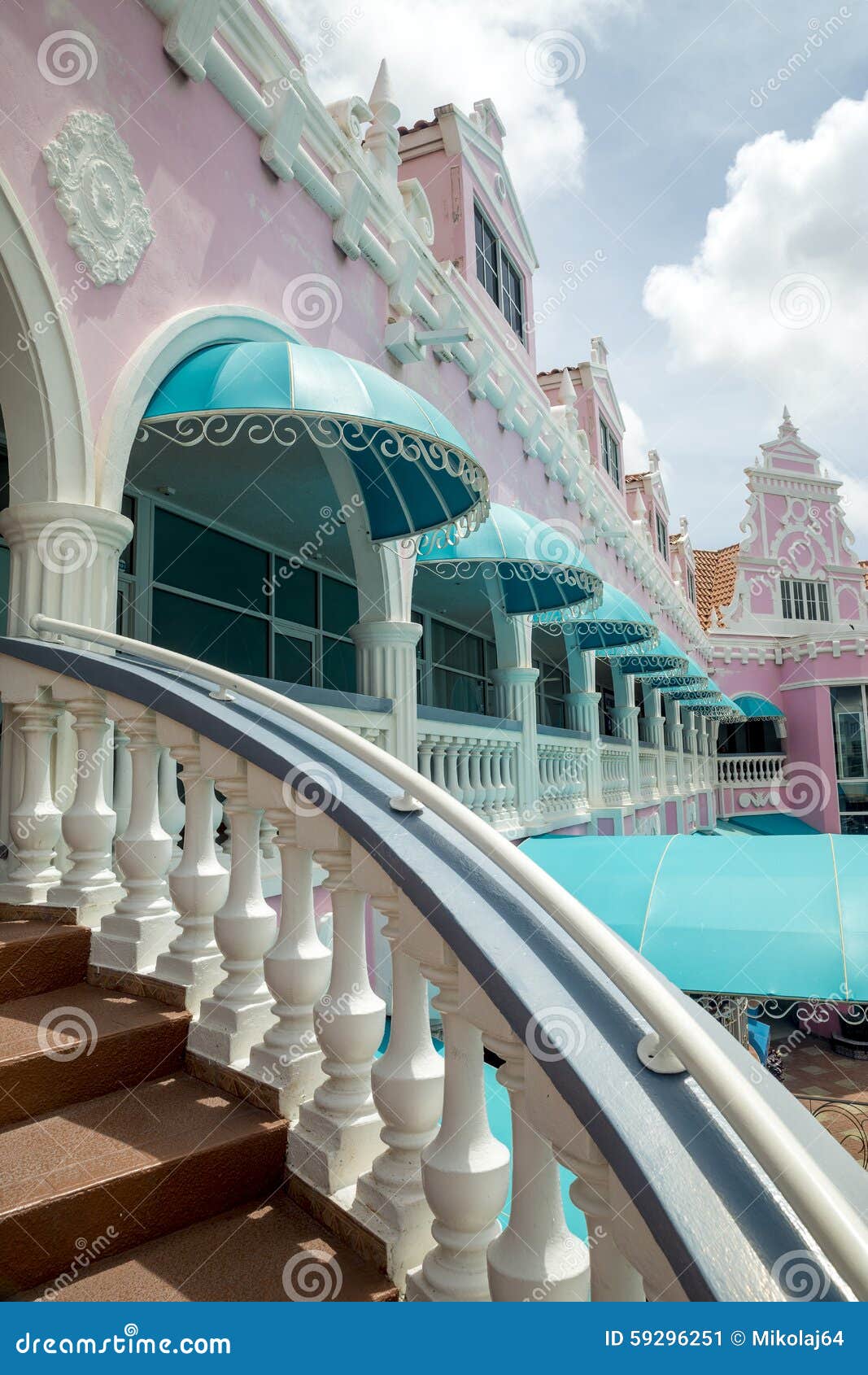 Architecture on Aruba stock image. Image of caribbean - 59296251