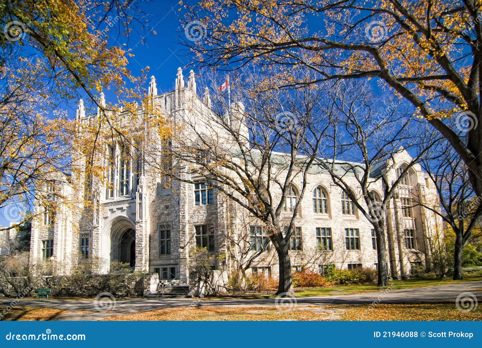Architecture in Autumn stock photo. Image of tree, fall - 21946088