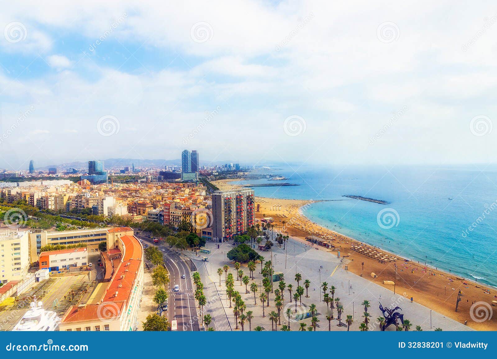 Architecture of Barcelona stock image. Image of scene - 32838201