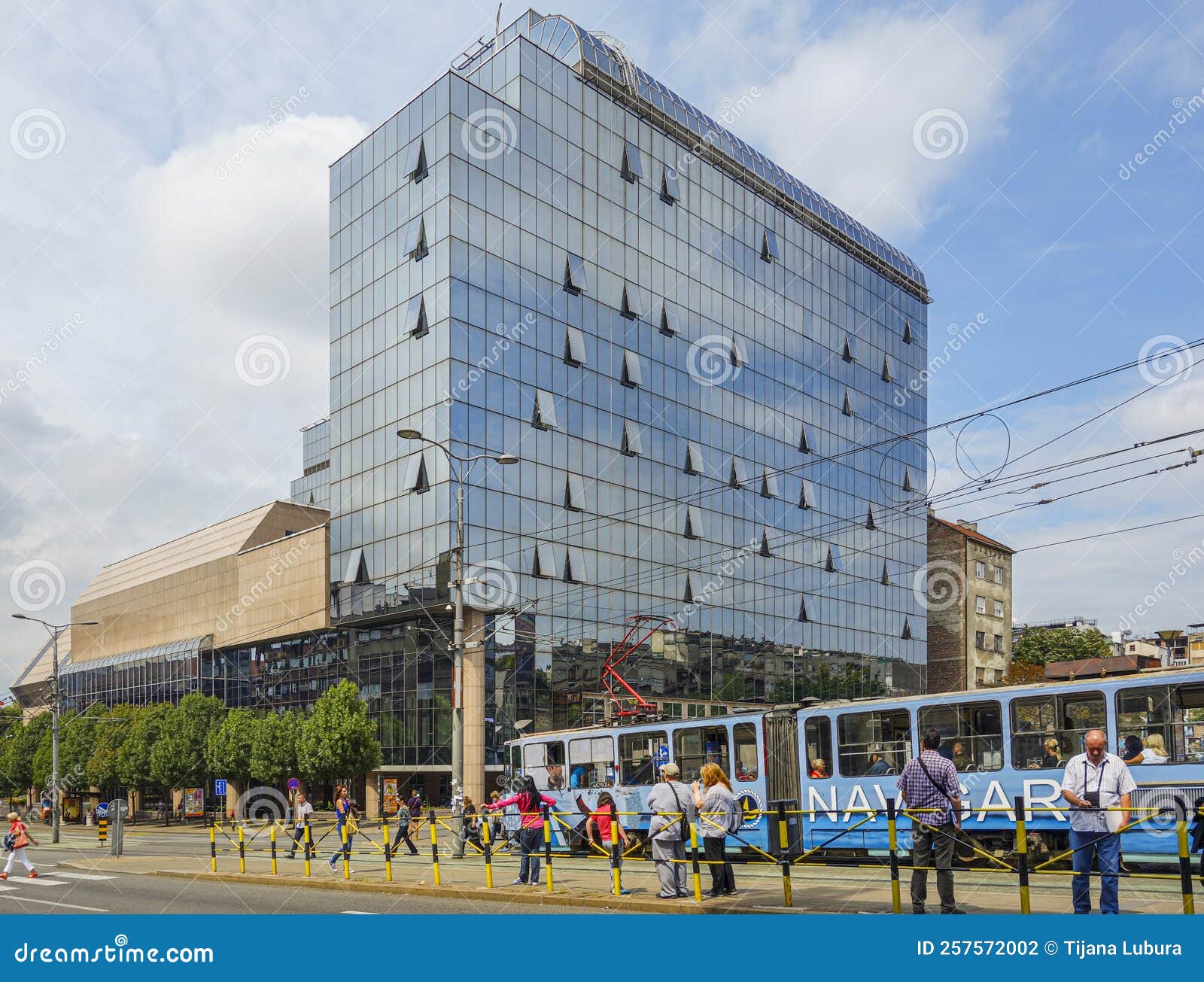 Architecture in Belgrade, Serbia Editorial Photography - Image of ...