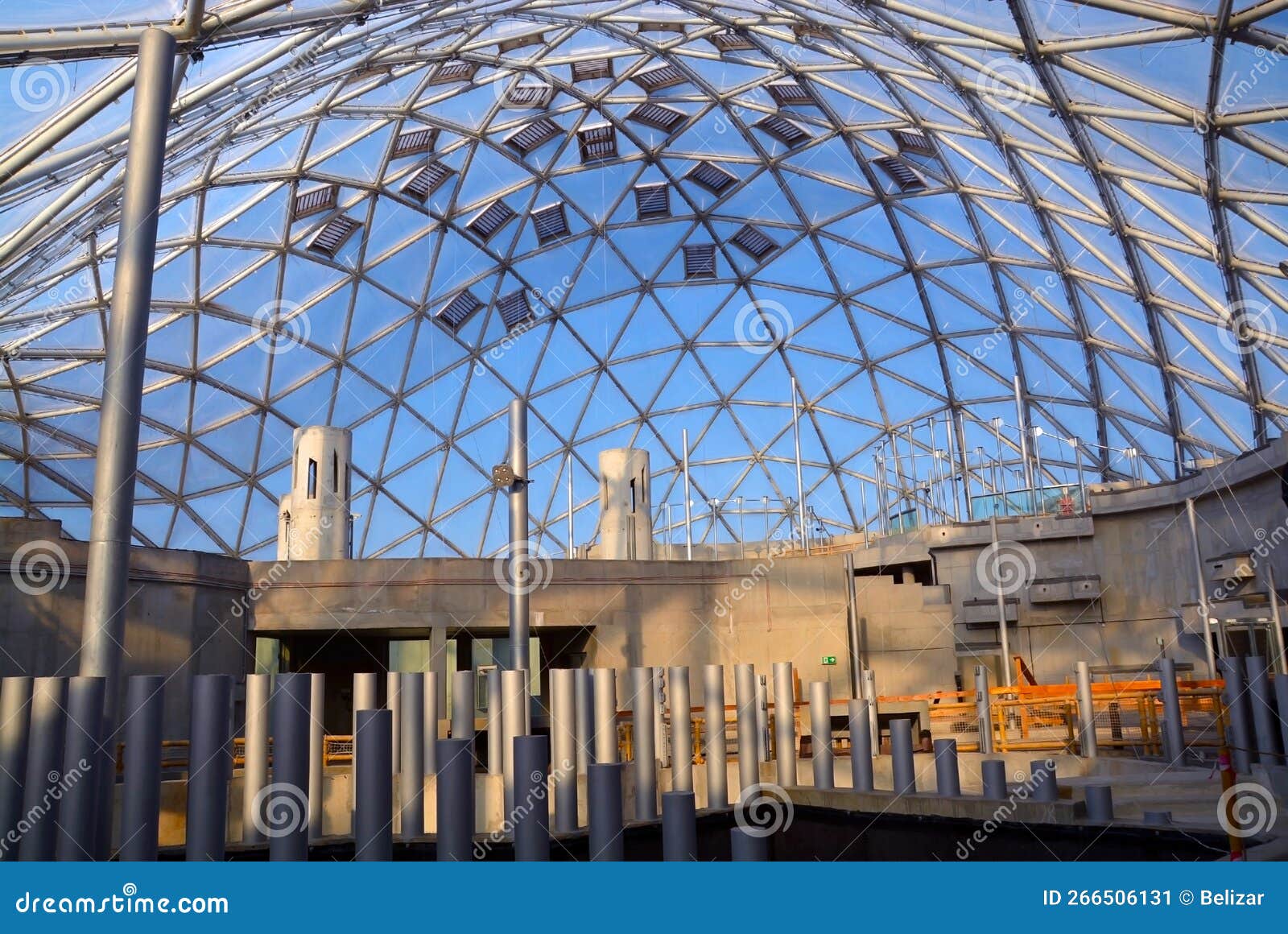 Architecture of the Biodom in the Budapest Zoo Editorial Photo - Image ...