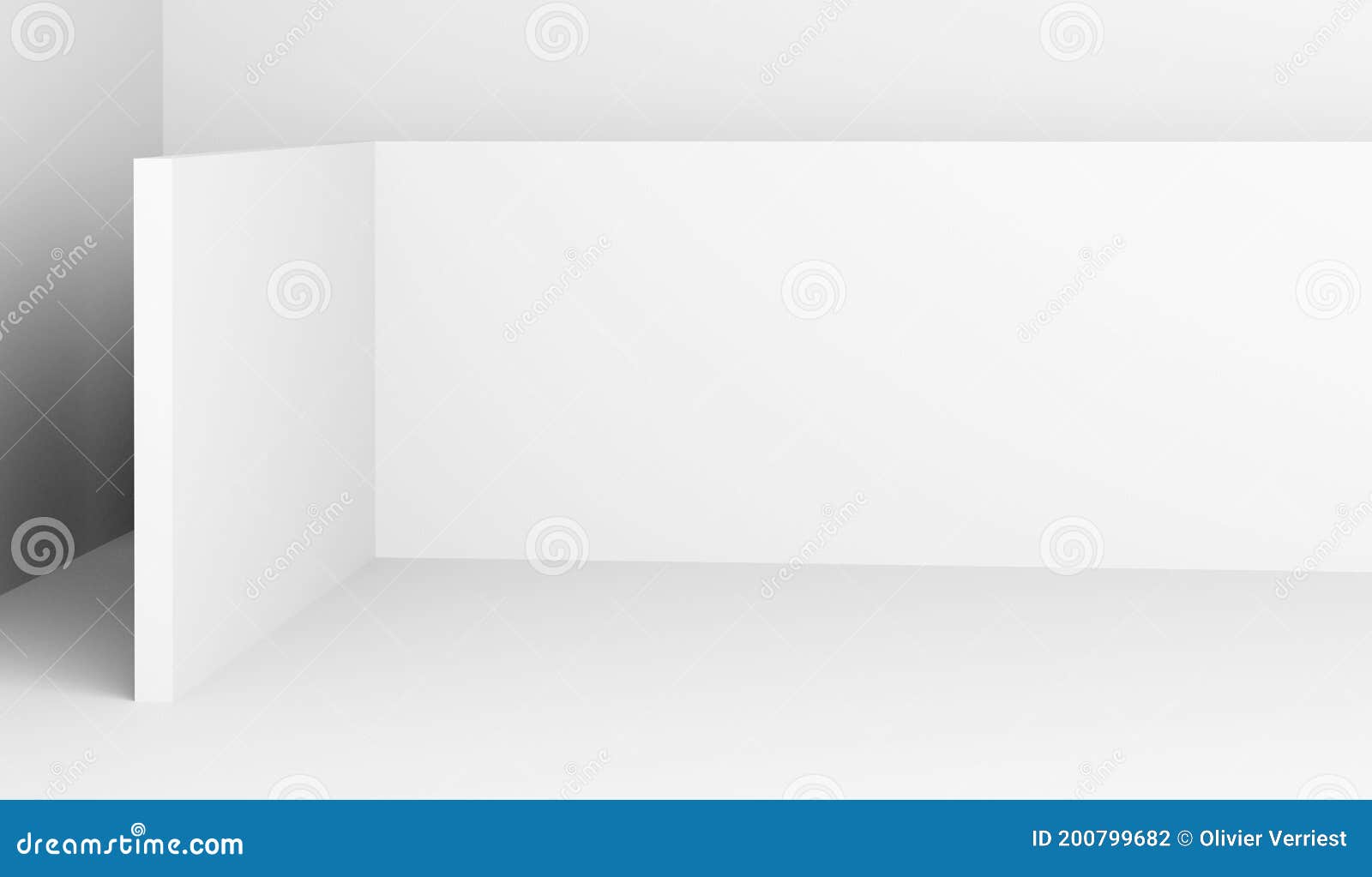 Architecture Blank White Minimalist Wall Corner Indoor Stock ...