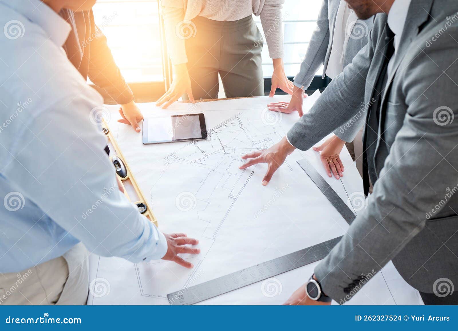 Architecture Blueprint, Teamwork Hands and Workshop Meeting, Office ...