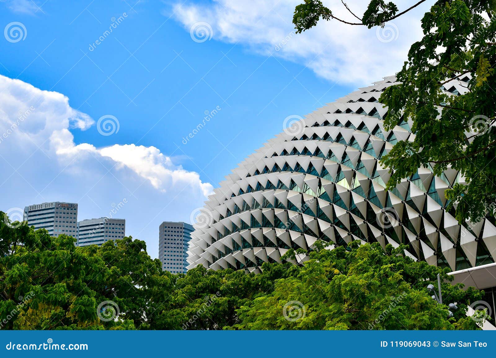 Abstract Building Architecture Design Editorial Stock Photo - Image of ...