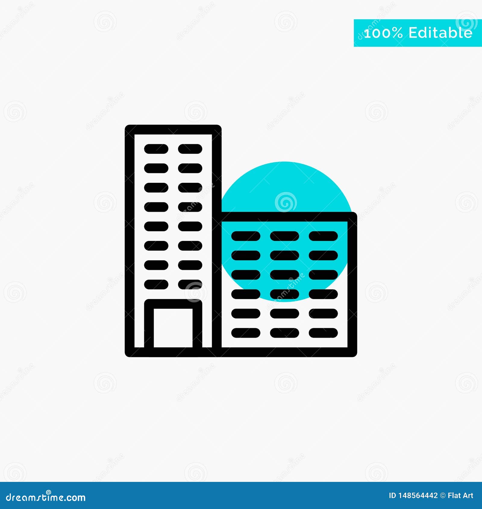 Architecture, Building, Construction Turquoise Highlight Circle Point ...