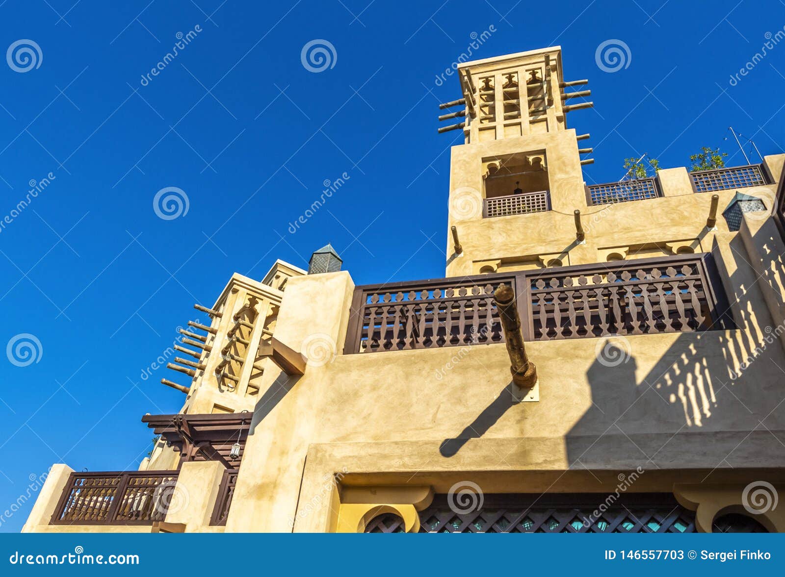 Architecture in the Arab Style Stock Image - Image of orient, arabic ...