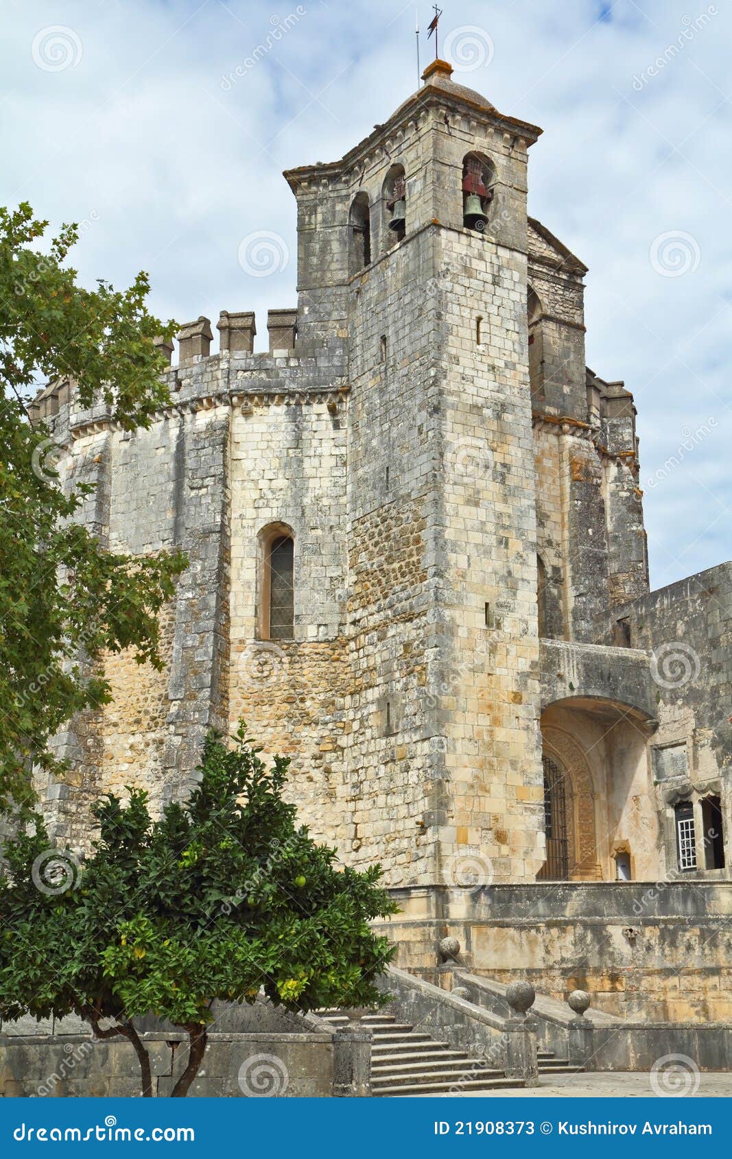 The Architecture of the Castle Templars Stock Image - Image of ...