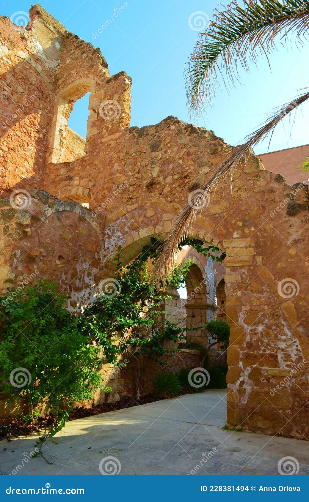 Architecture of Chania, a City in the North of Crete, Greece Stock ...