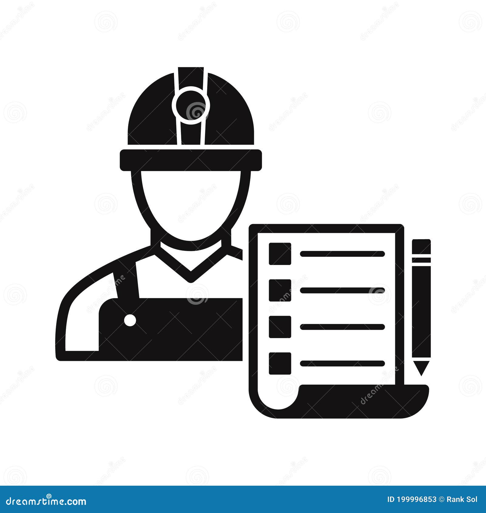 Architecture Checklist Vector Icon Which Can Easily Modify or Edit ...