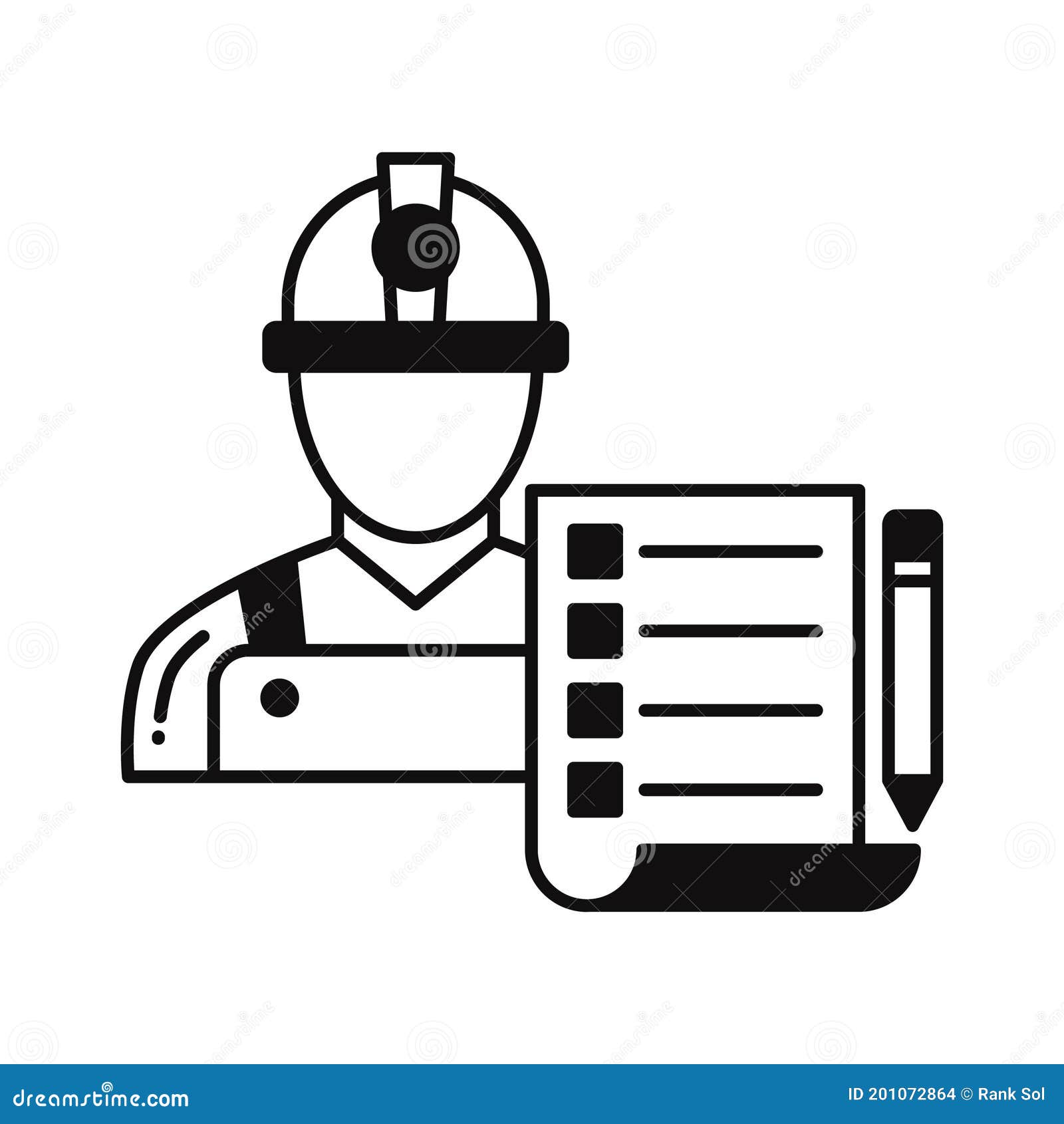 Architecture Checklist Vector Icon Which Can Easily Modify or Edit ...