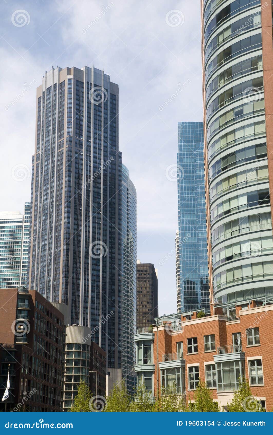 Architecture in Chicago stock photo. Image of architecture - 19603154