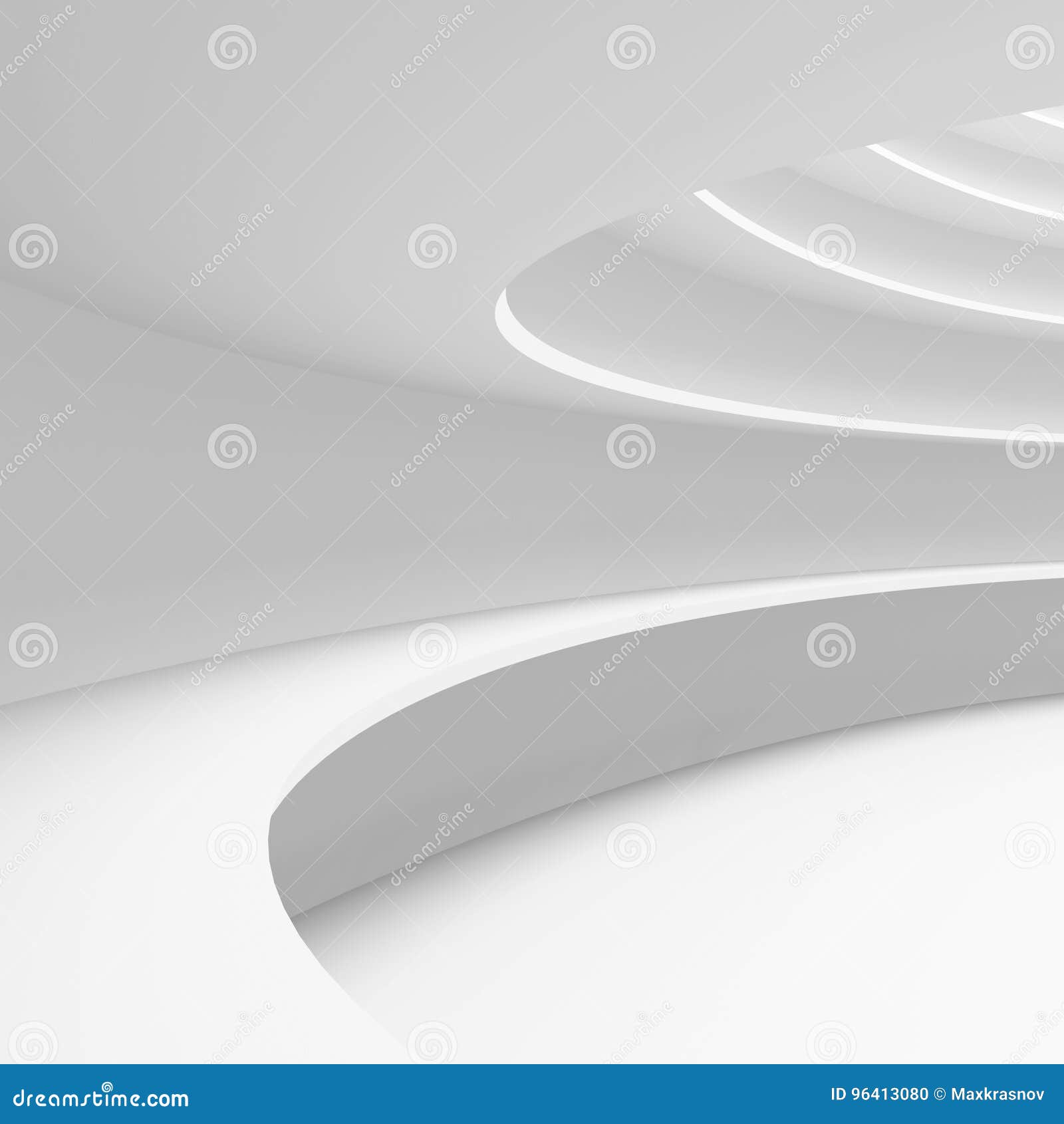 Architecture Circular Background. Abstract Building Design Stock ...