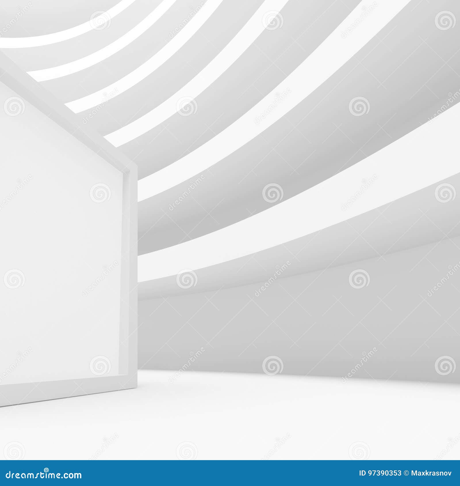 Architecture Circular Background. Abstract Building Design Stock ...