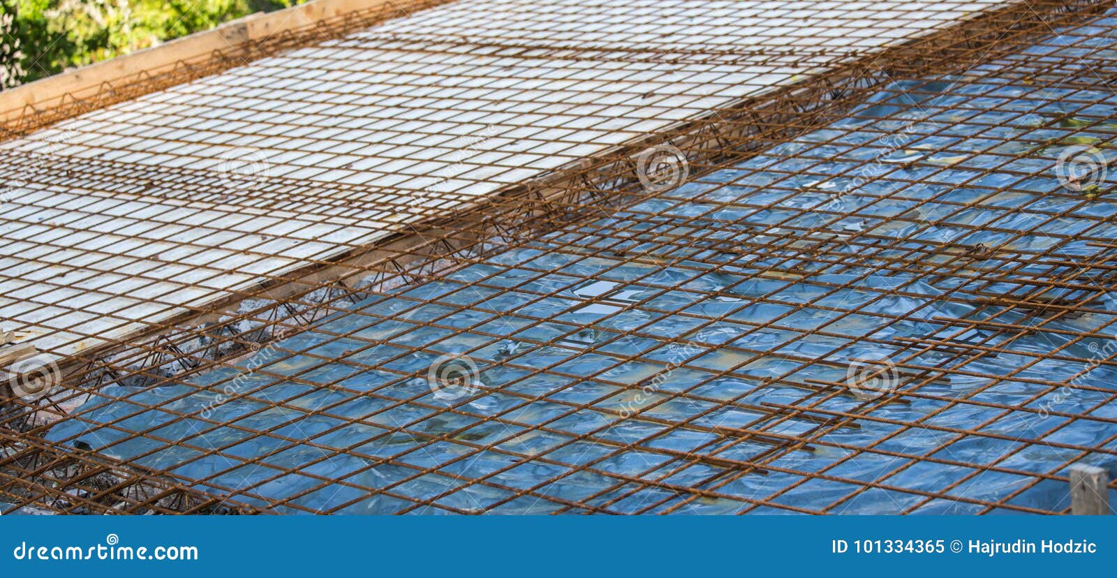 Architecture, Construction of a Building, Reinforcing Wire Set F Stock ...