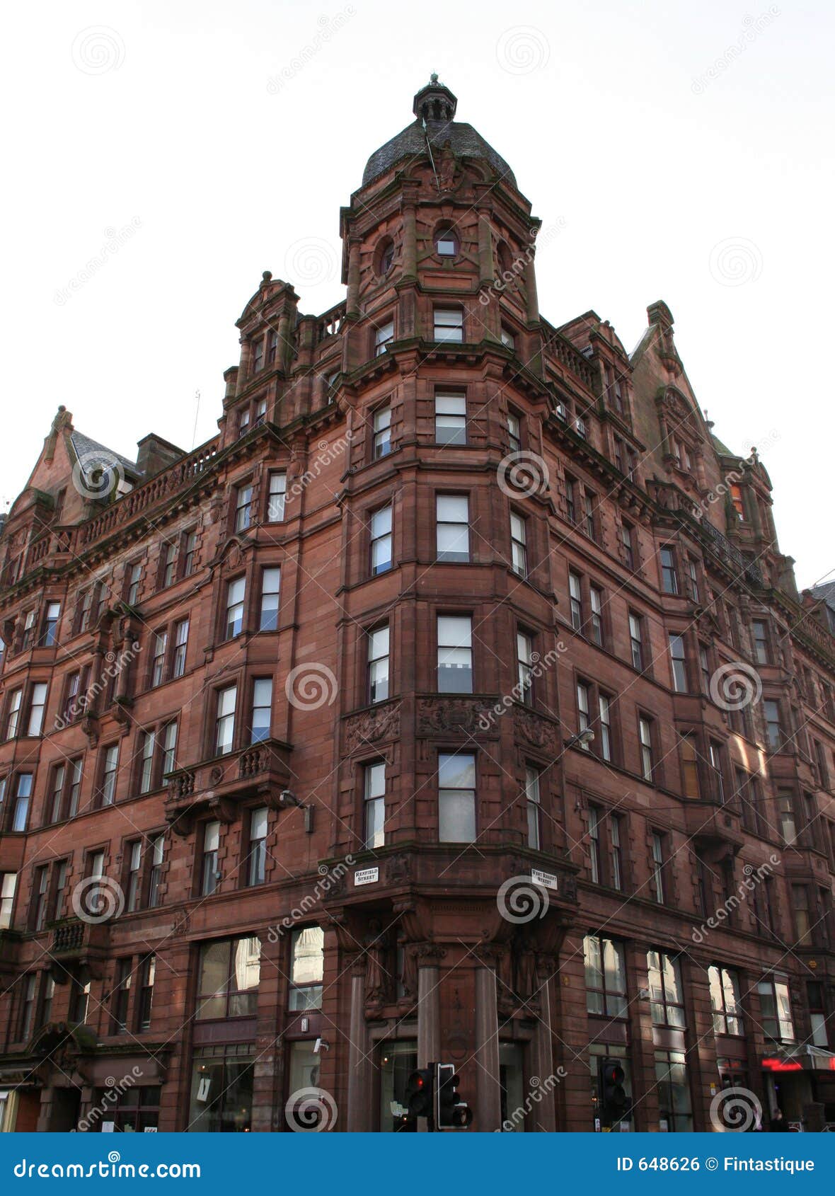 Architecture de Glasgow photo stock. Image du ciel, architecture - 648626