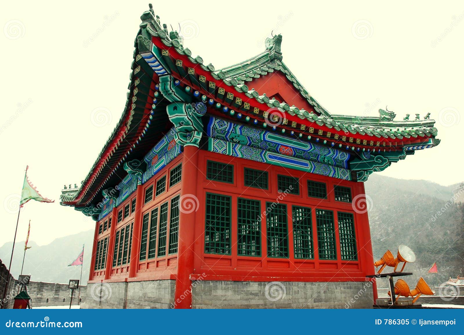 Architecture de la Chine image stock. Image du pékin, architecture - 786305