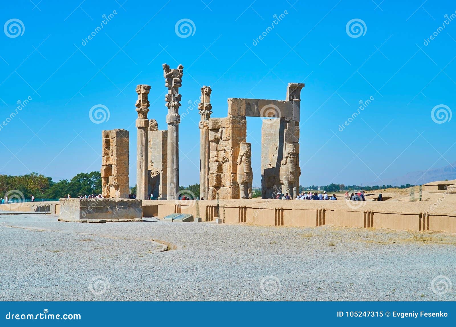 Architecture De Perse Antique Image éditorial - Image du antique ...