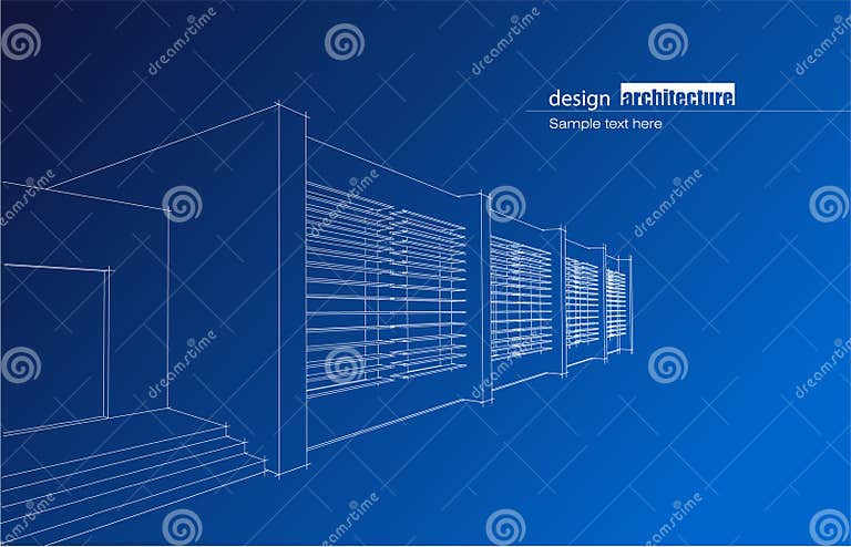 Architecture of the Industrial Design Building in Modern Shaped Cubic ...