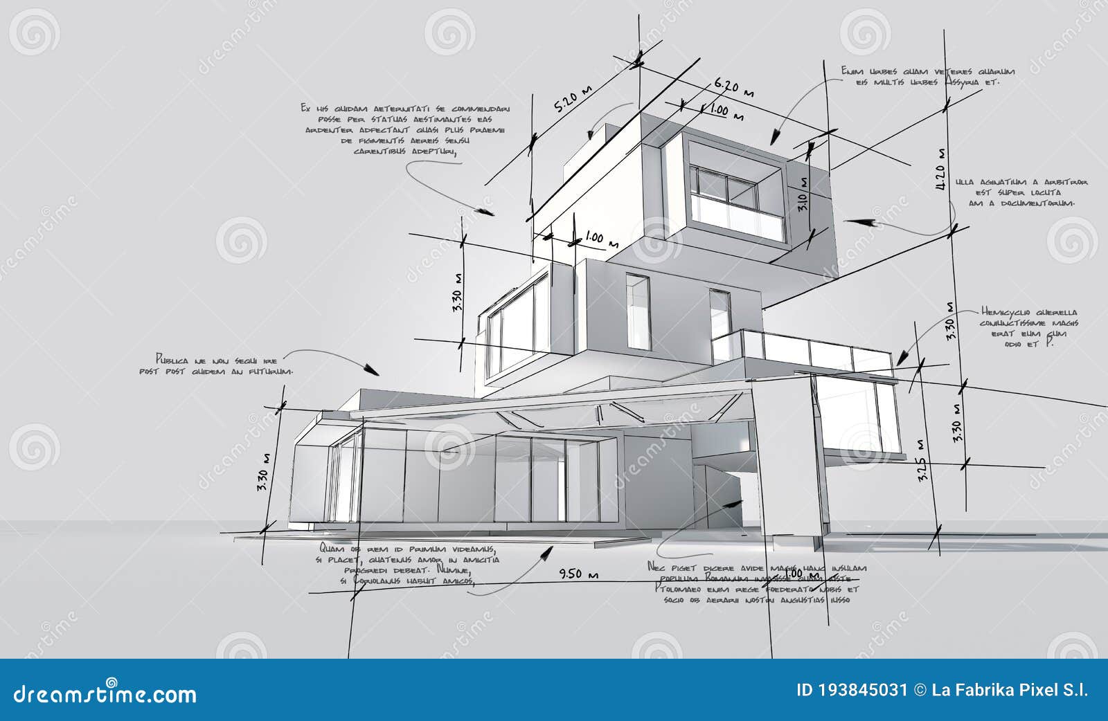 Architecture Design Development Stock Illustration - Illustration of ...
