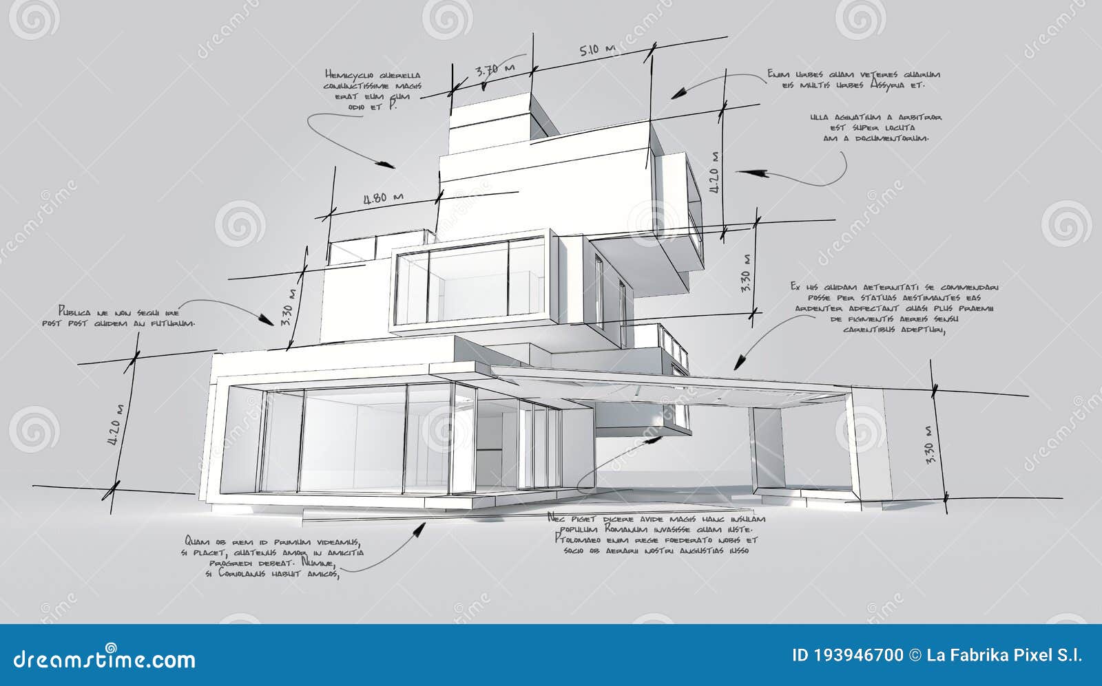 Architecture Design Development Stock Illustration - Illustration of ...