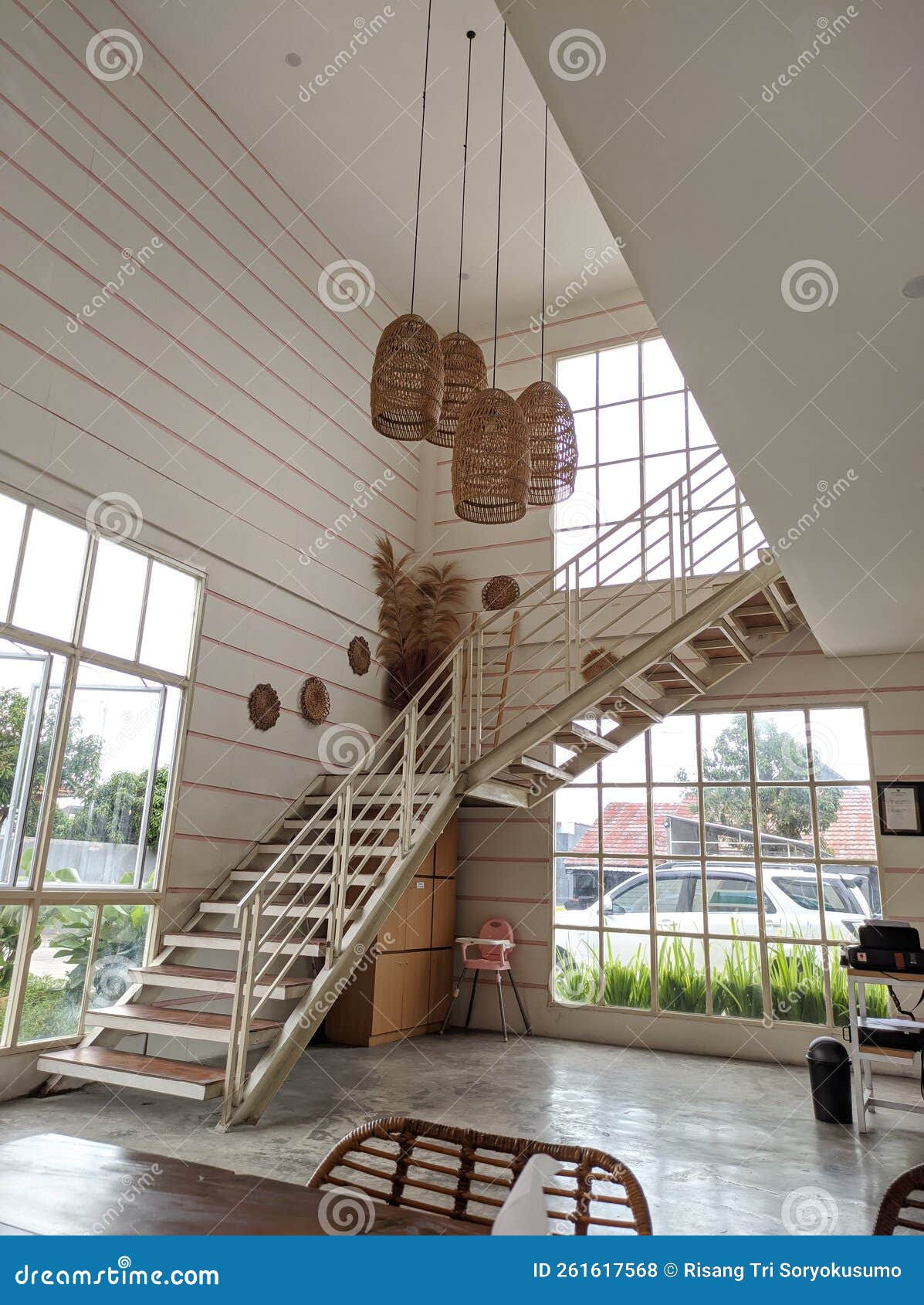 Architecture Design Home Decoration Cafe Photo Spot Stock Photo - Image ...