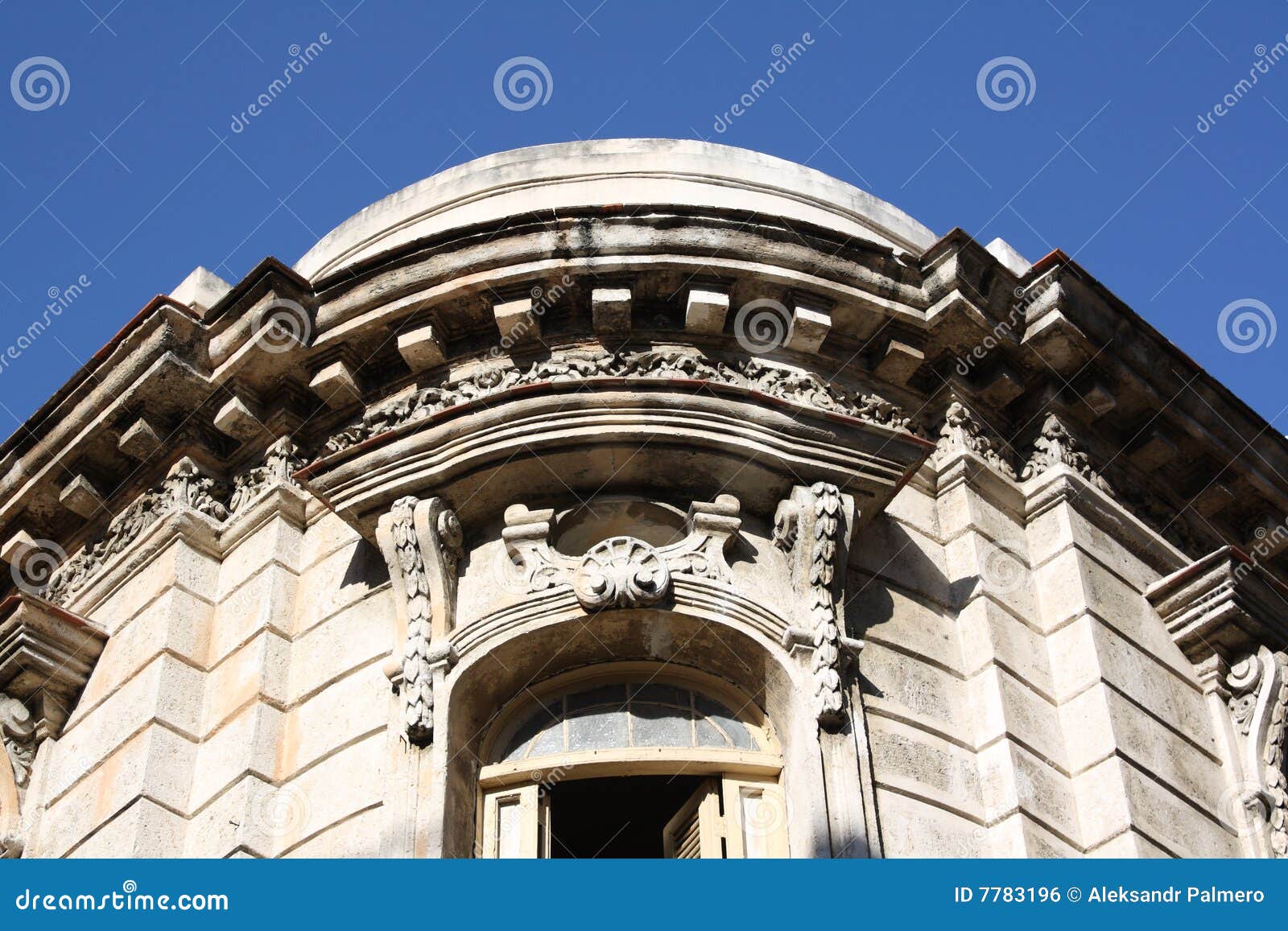 Architecture Detail Closeup of an Old Building Stock Photo - Image of ...