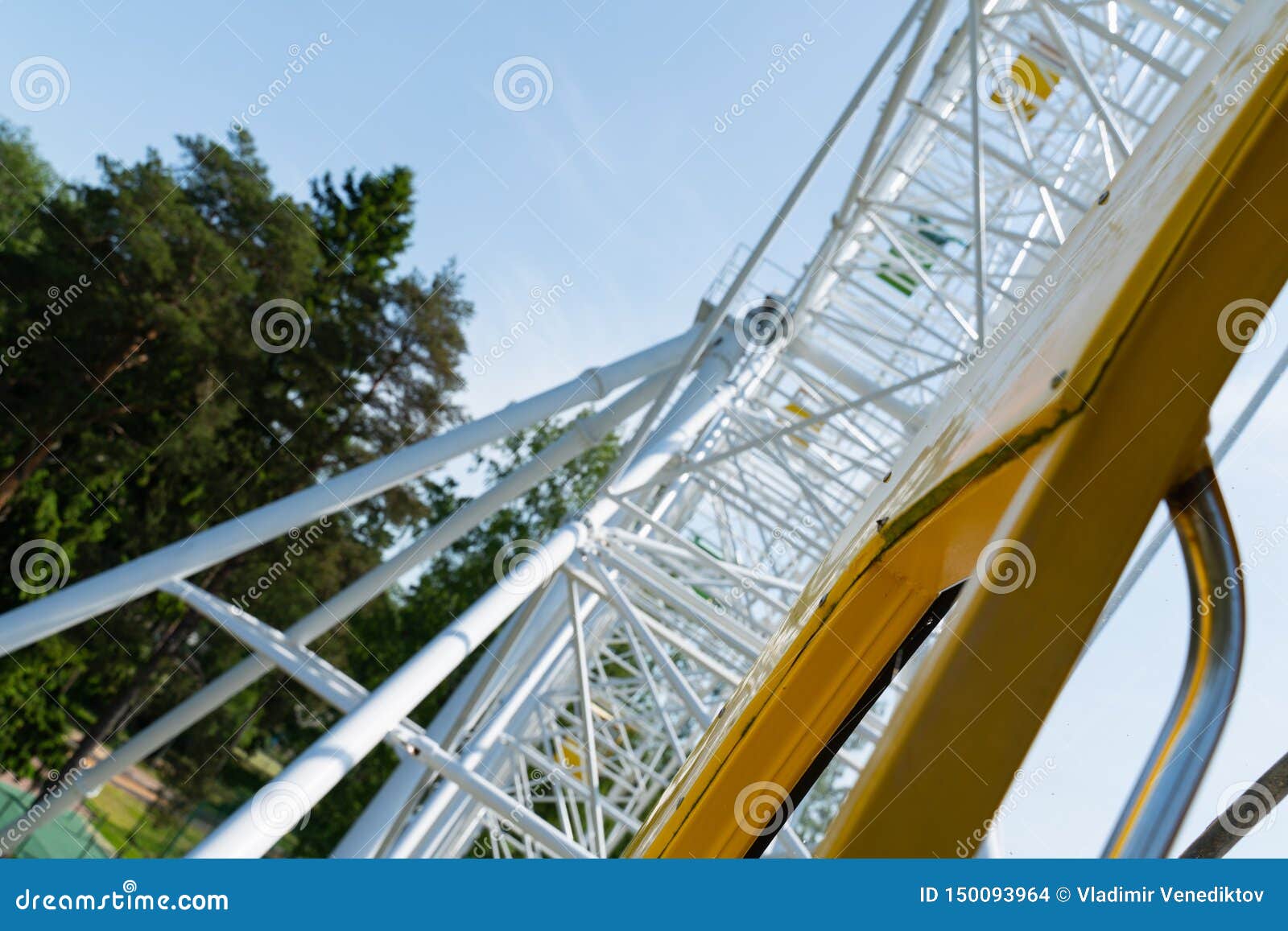 Architecture Detail Modern Metal Structure Pattern Construction Stock ...