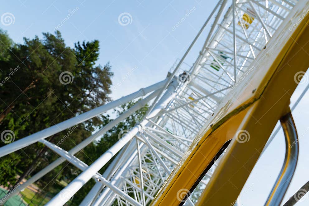 Architecture Detail Modern Metal Structure Pattern Construction Stock ...