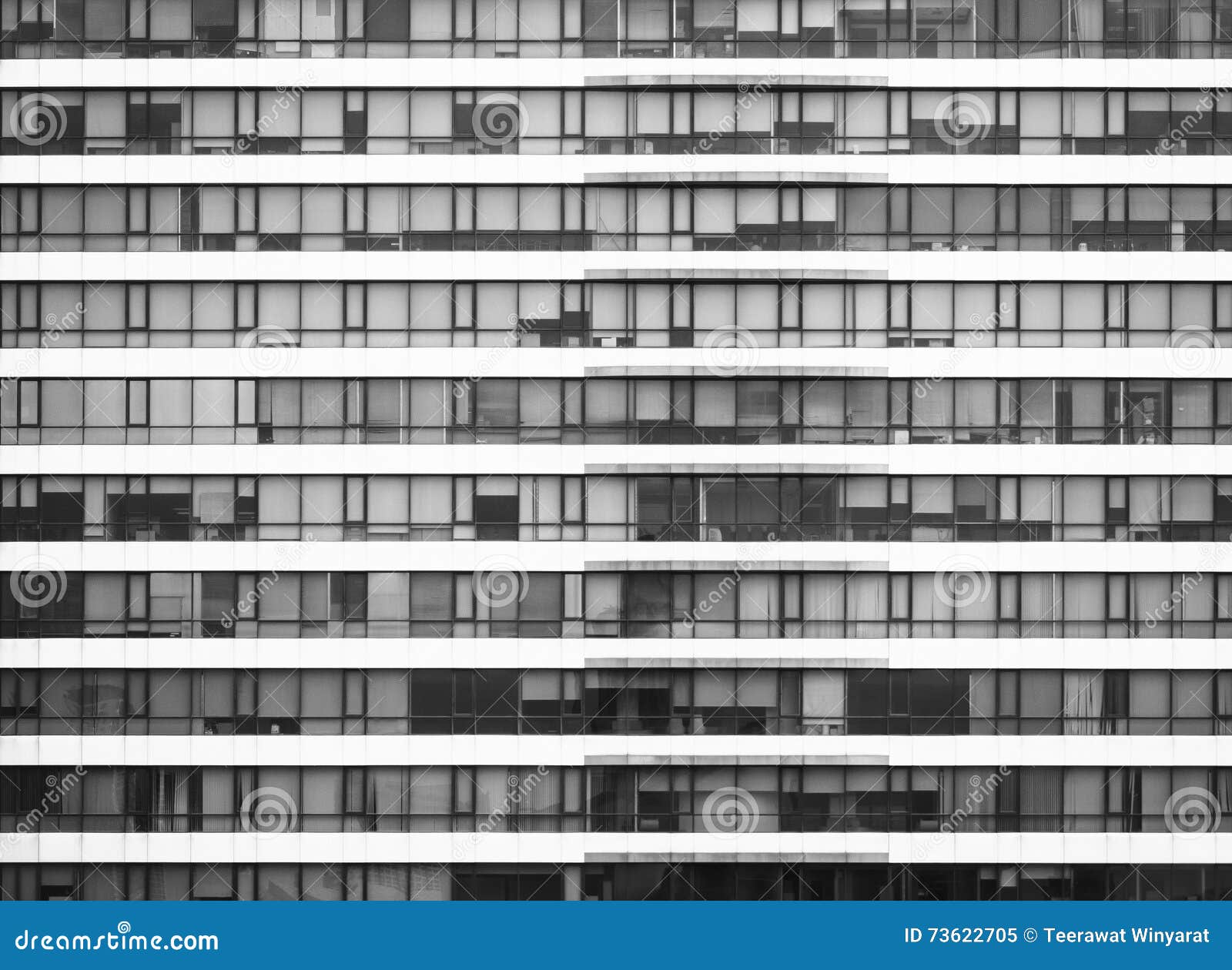 Architecture Detail Modern Window Pattern Exterior Black an Stock Image ...