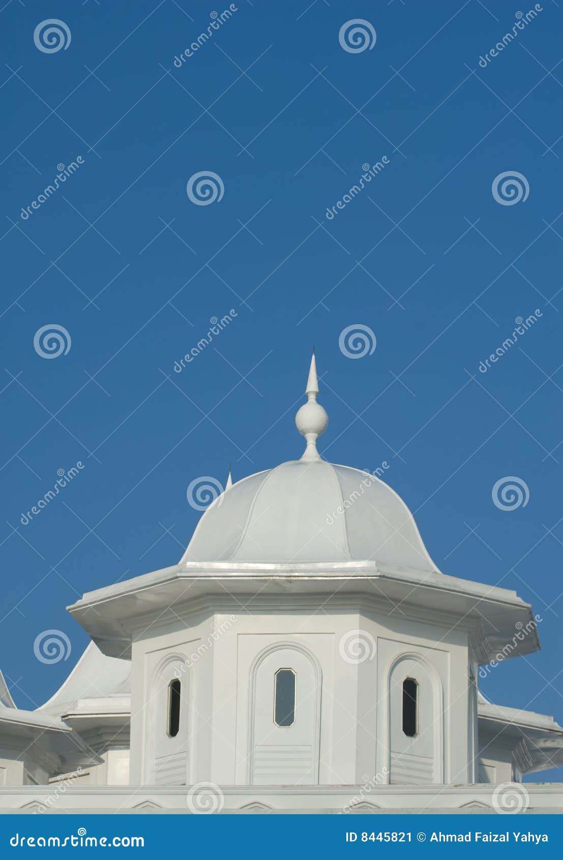 Architecture Detail of an Old Mosque. Stock Image - Image of minaret ...
