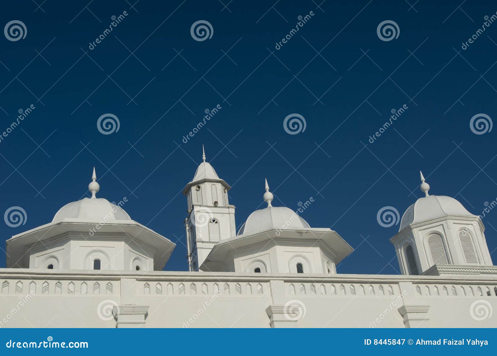 Architecture Detail of an Old Mosque. Stock Image - Image of exterior ...