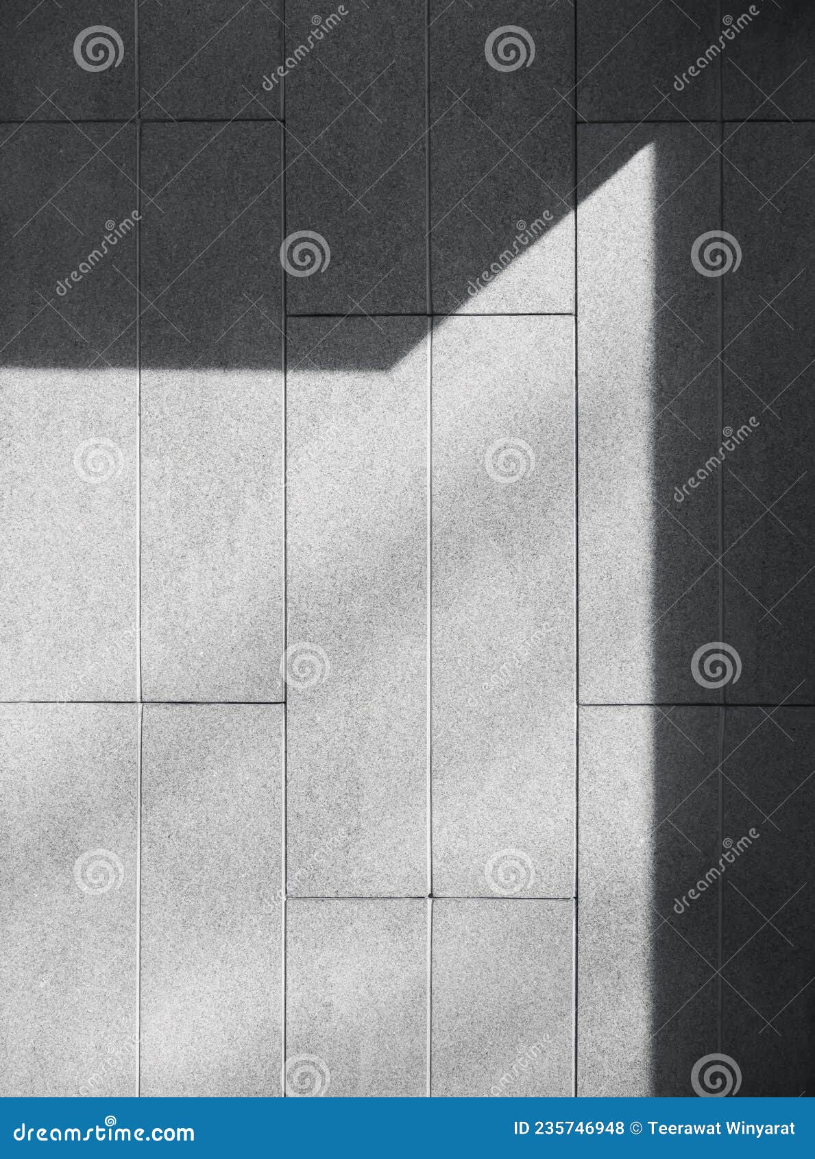 Concrete Wall Tile Shade Shadow Architecture Details Stock Photo ...