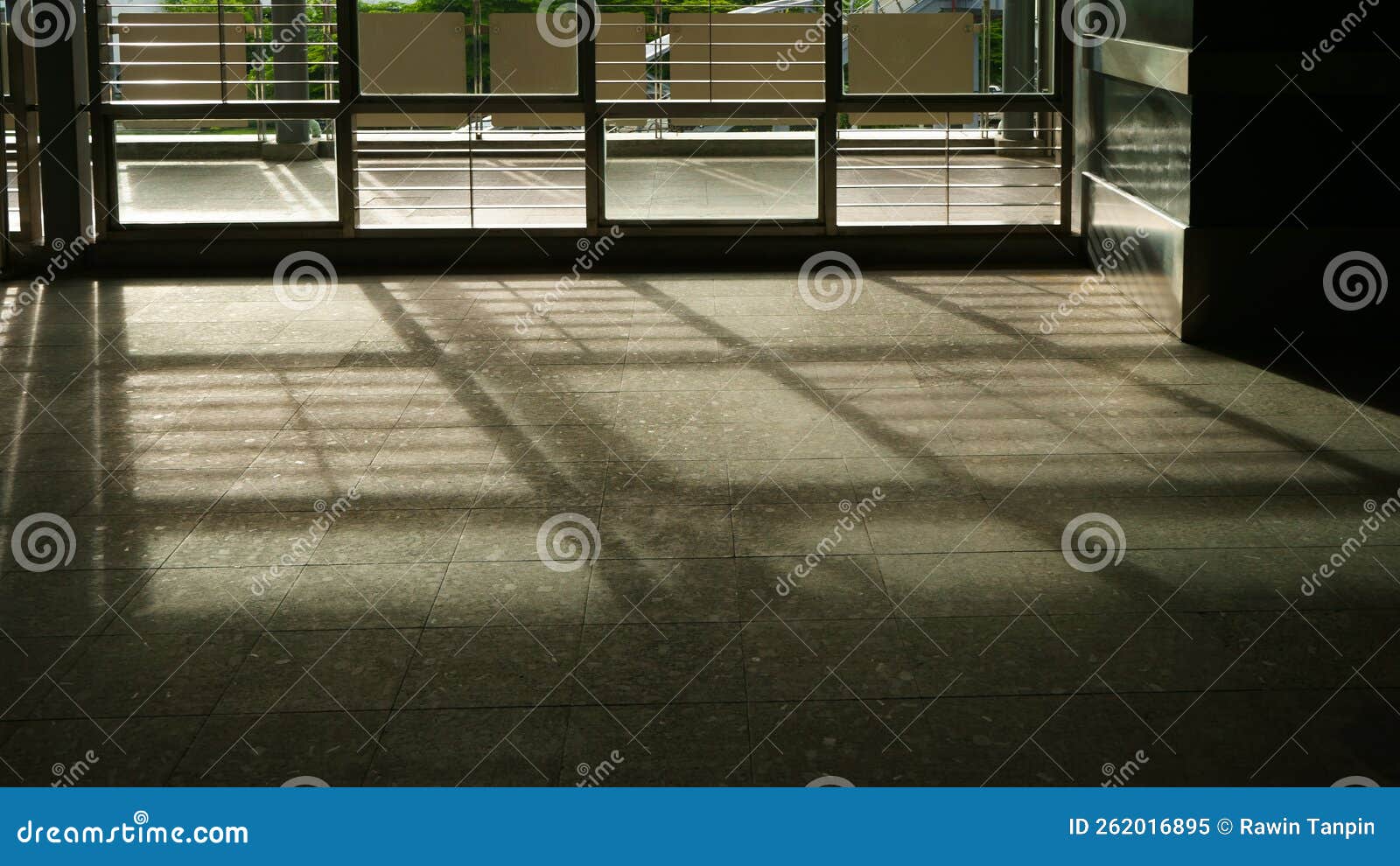 Architecture Details Floor Concrete Wall Modern Building with Shadows ...