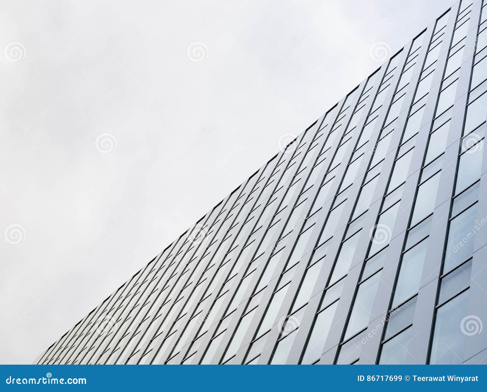 Architecture Details Modern Building Glass Facade Design Stock Image ...