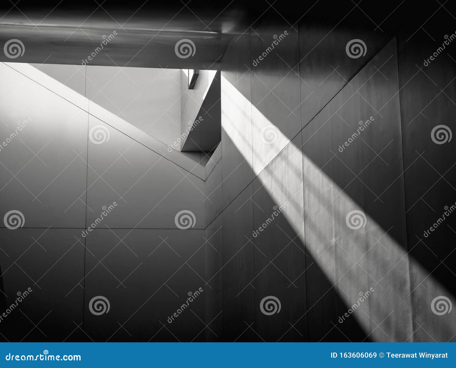 Architecture Details Modern Building Structure Shade Shadow Lighting ...