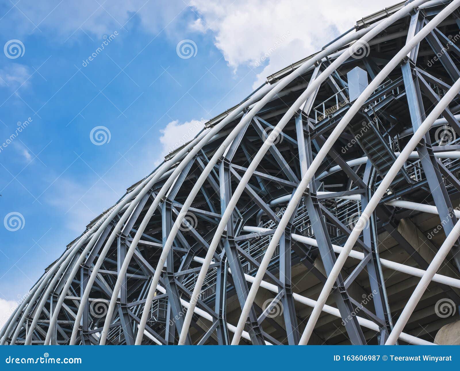Architecture Details Steel Construction Curve Structure Building ...