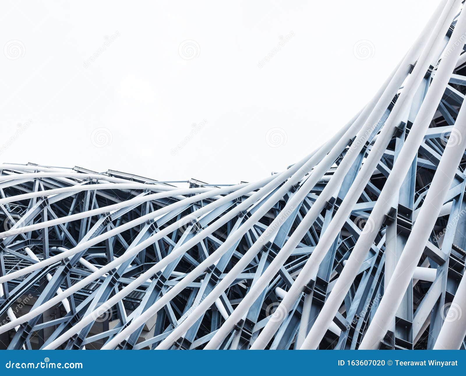 Architecture Details Steel Construction Curve Structure Building ...