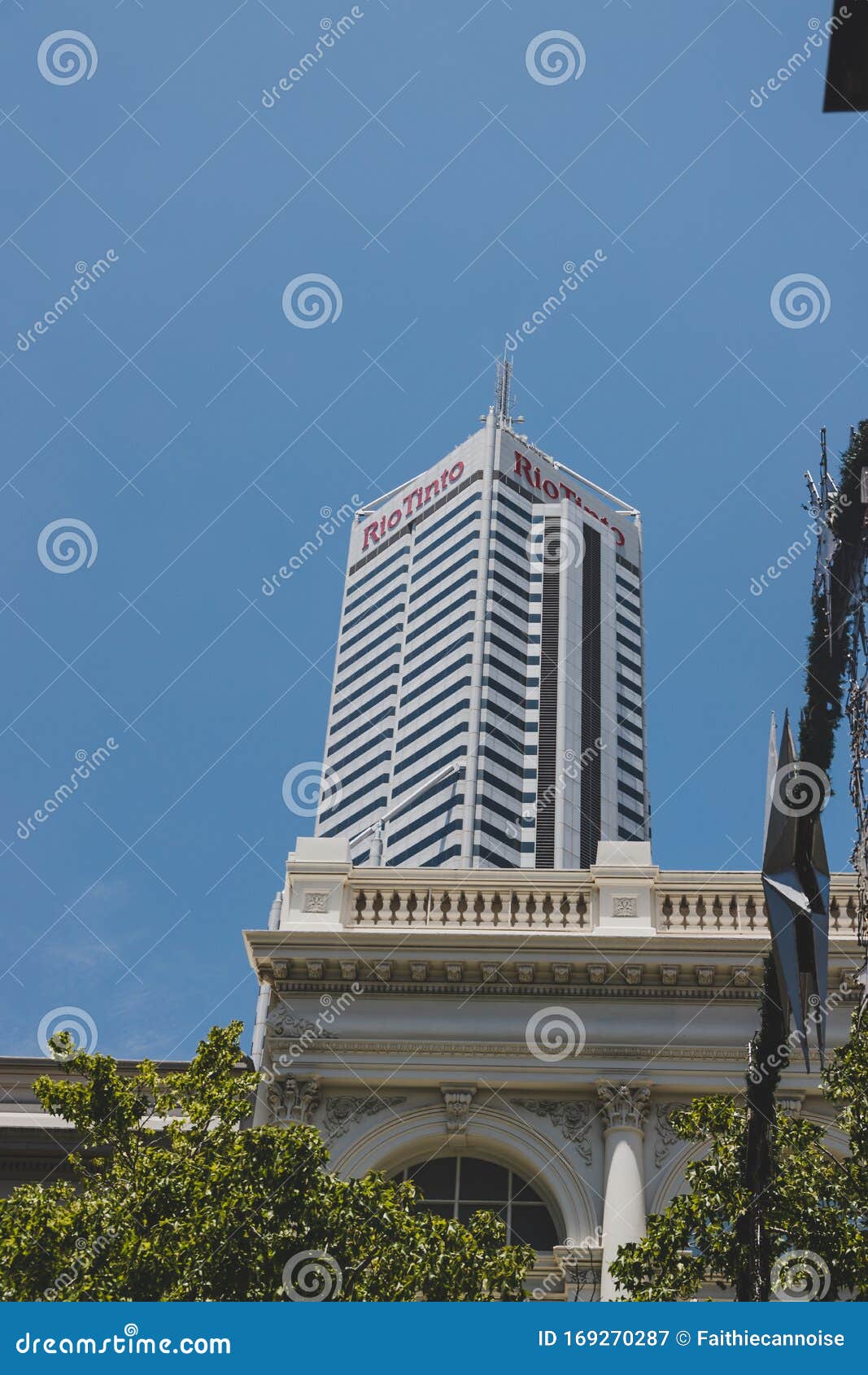 Architecture and Details of the Streets of Perth Modern CBD Editorial ...