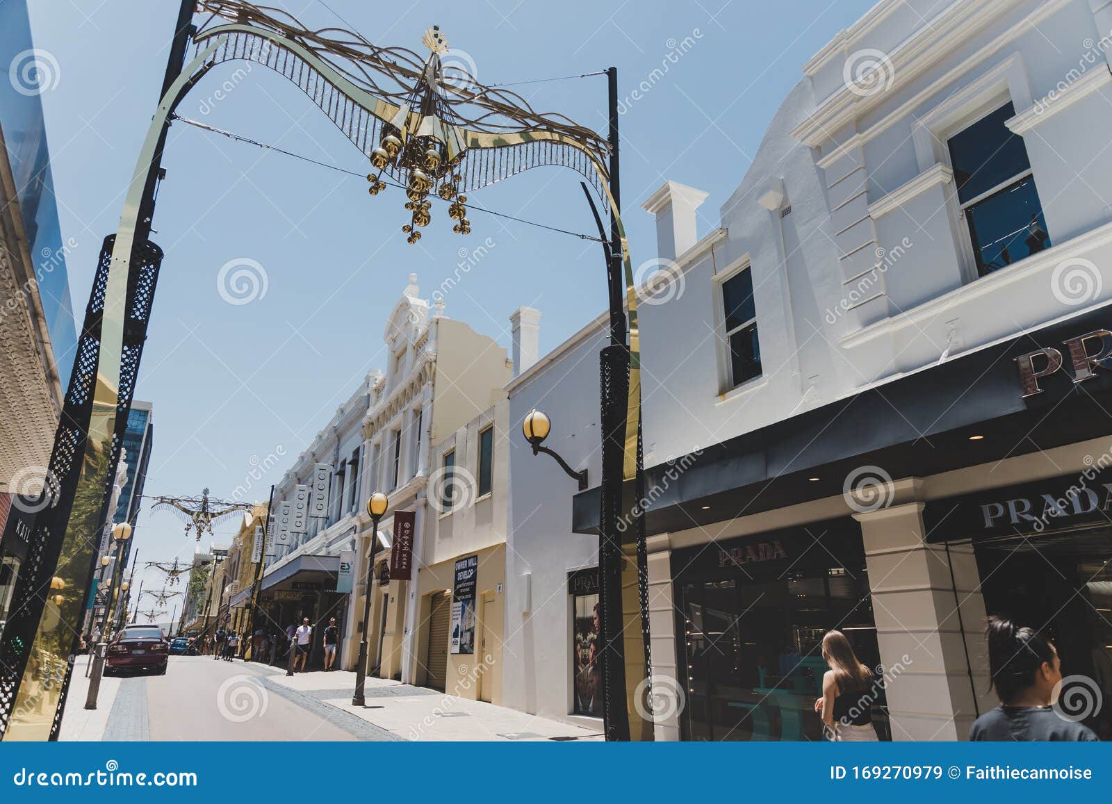 Architecture and Details of the Streets of Perth Modern CBD Editorial ...