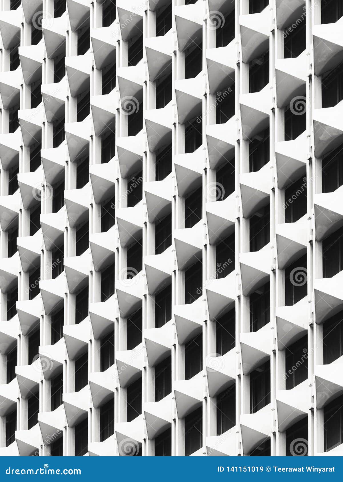 Architecture Details Wall Geometric Pattern Abstract Background Stock ...