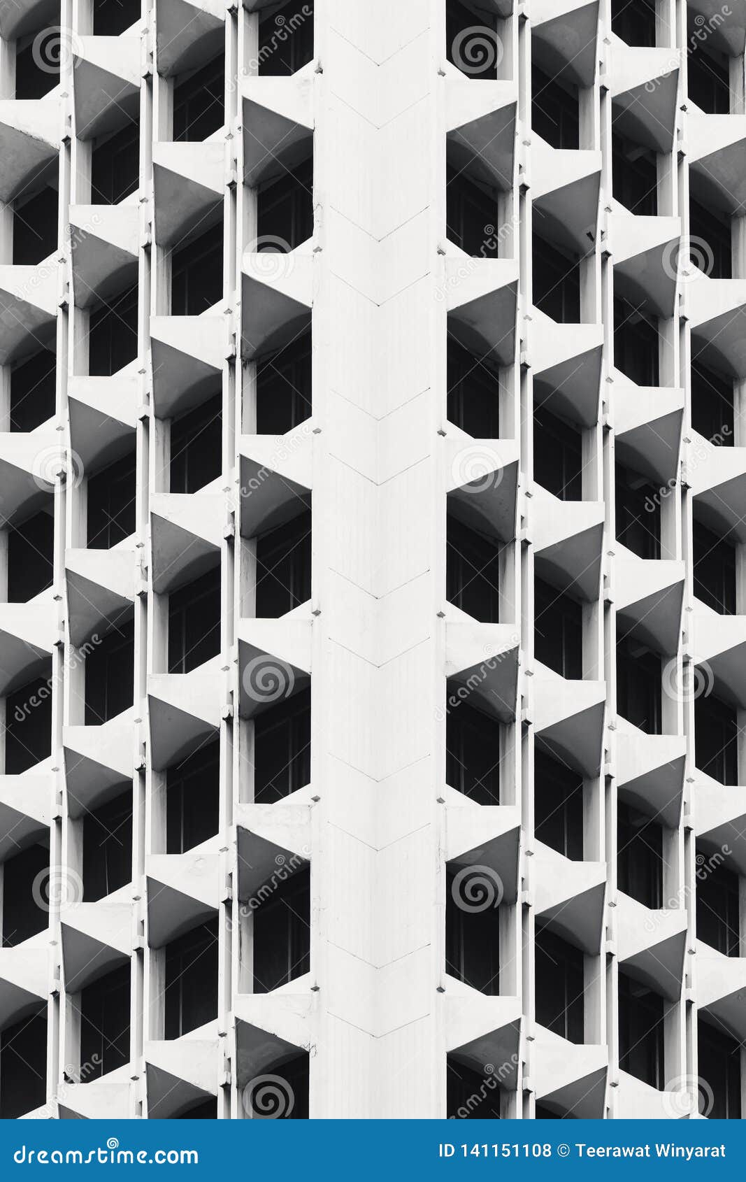 Architecture Details Wall Pattern Geometric Abstract Background Stock ...