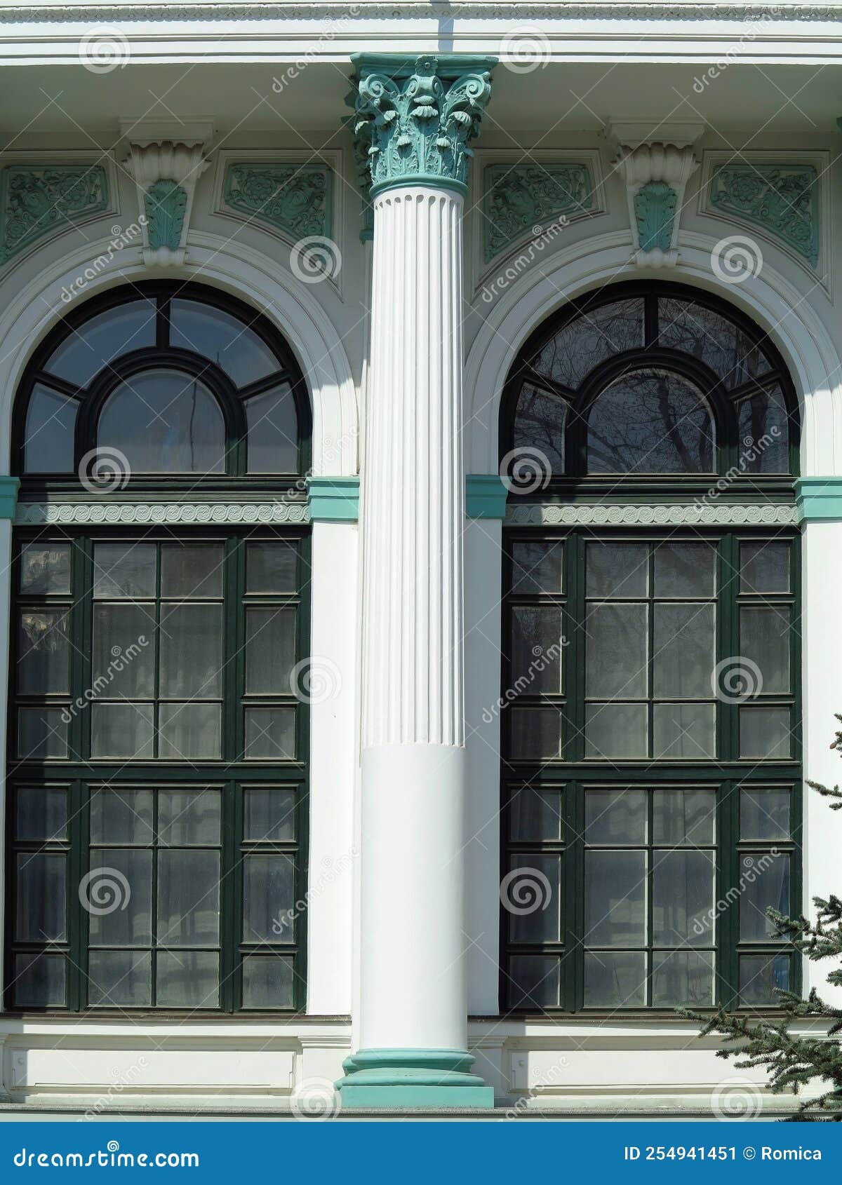 Architecture Detsails Columns and Windows of Ancient Renaissance ...