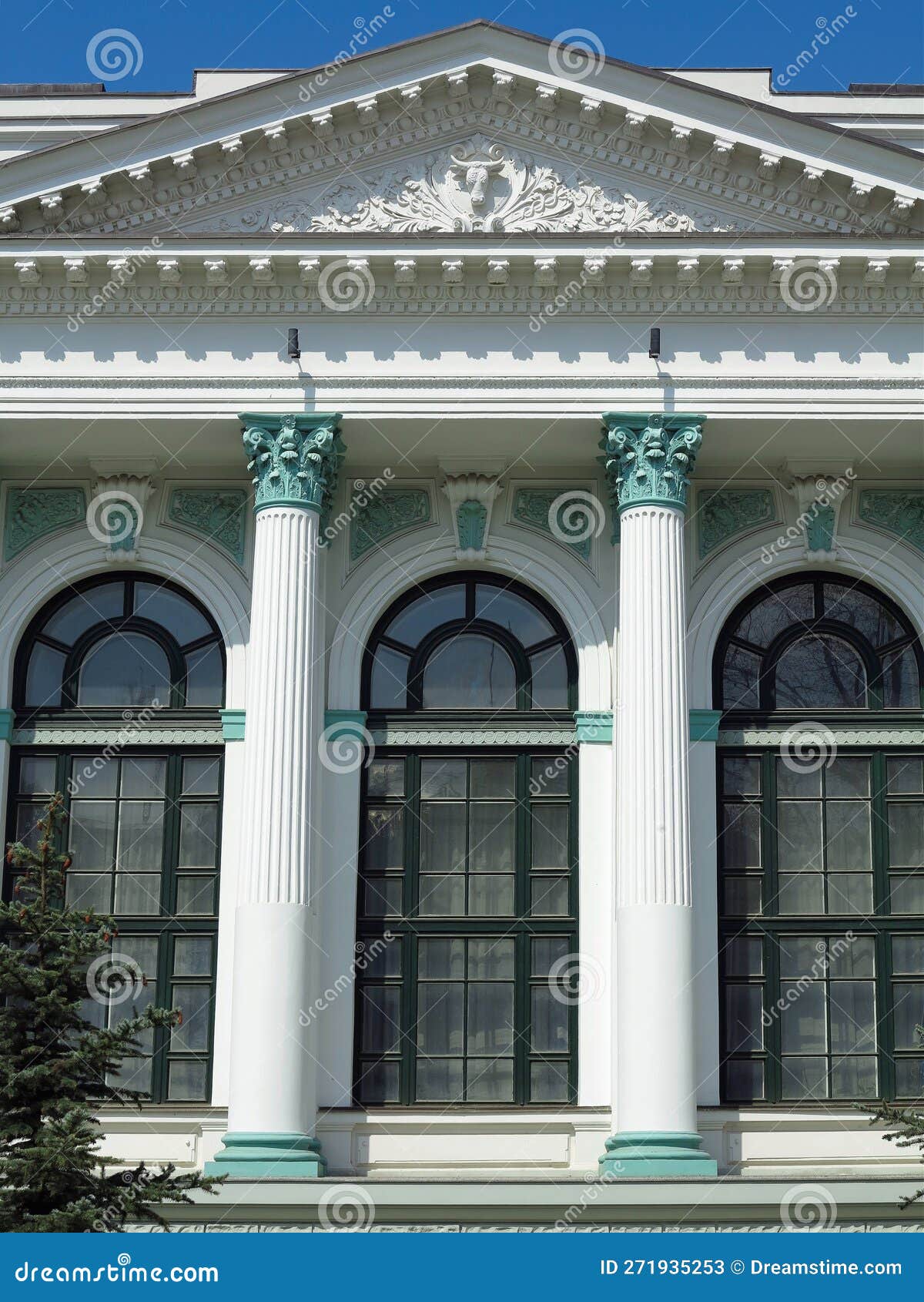 Architecture Detsails Columns and Windows of Ancient Renaissance ...