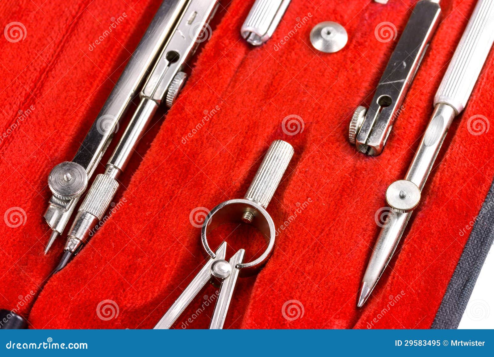 Architecture drawing tools stock image. Image of equipment - 29583495